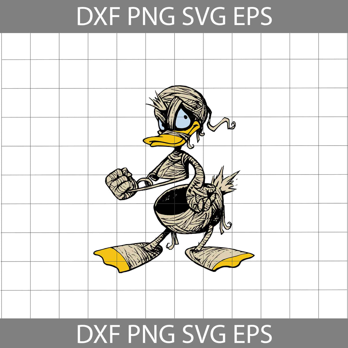 Donald Duck Ghost Svg, Duck Svg, cartoon Svg, Halloween Svg, Halloween ...