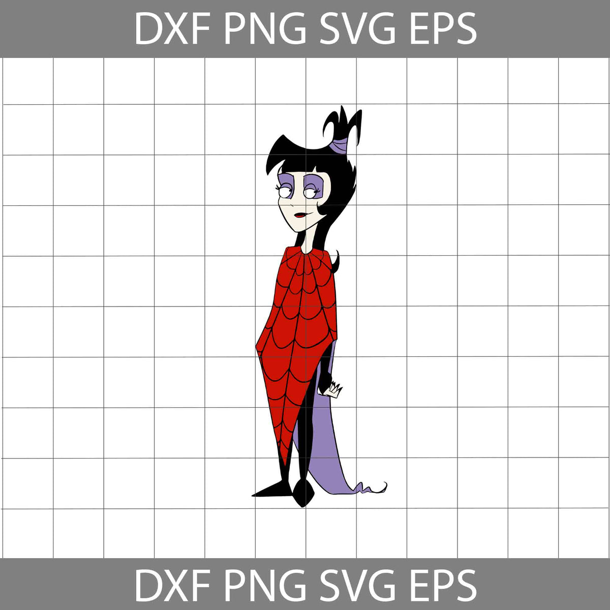 Lydia Svg, Tim Burton Svg, Halloween Svg, Halloween Gift Svg, Cricut ...