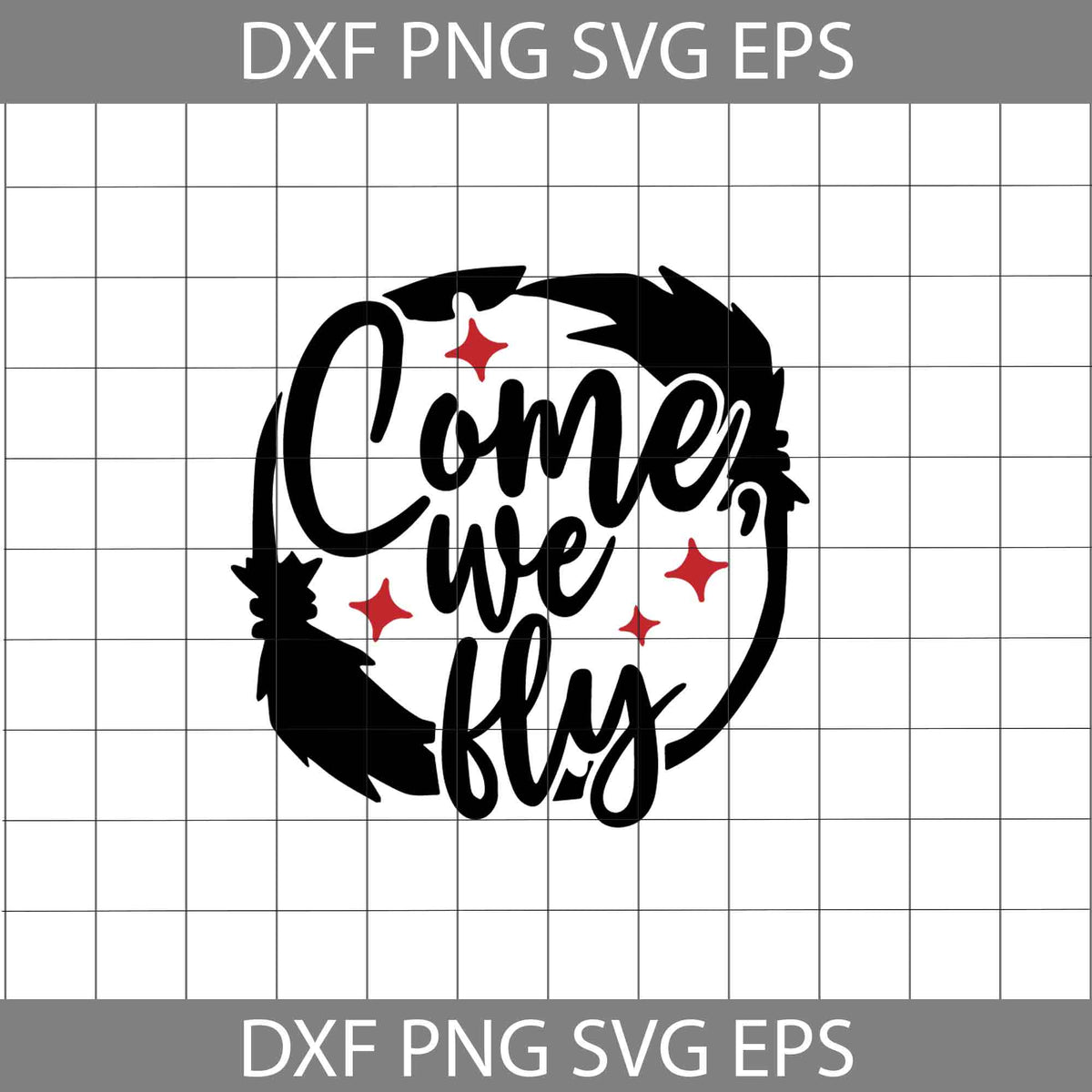 Come We Fly Svg, Witch Svg, Halloween Svg, Halloween gift Svg, Cricut ...
