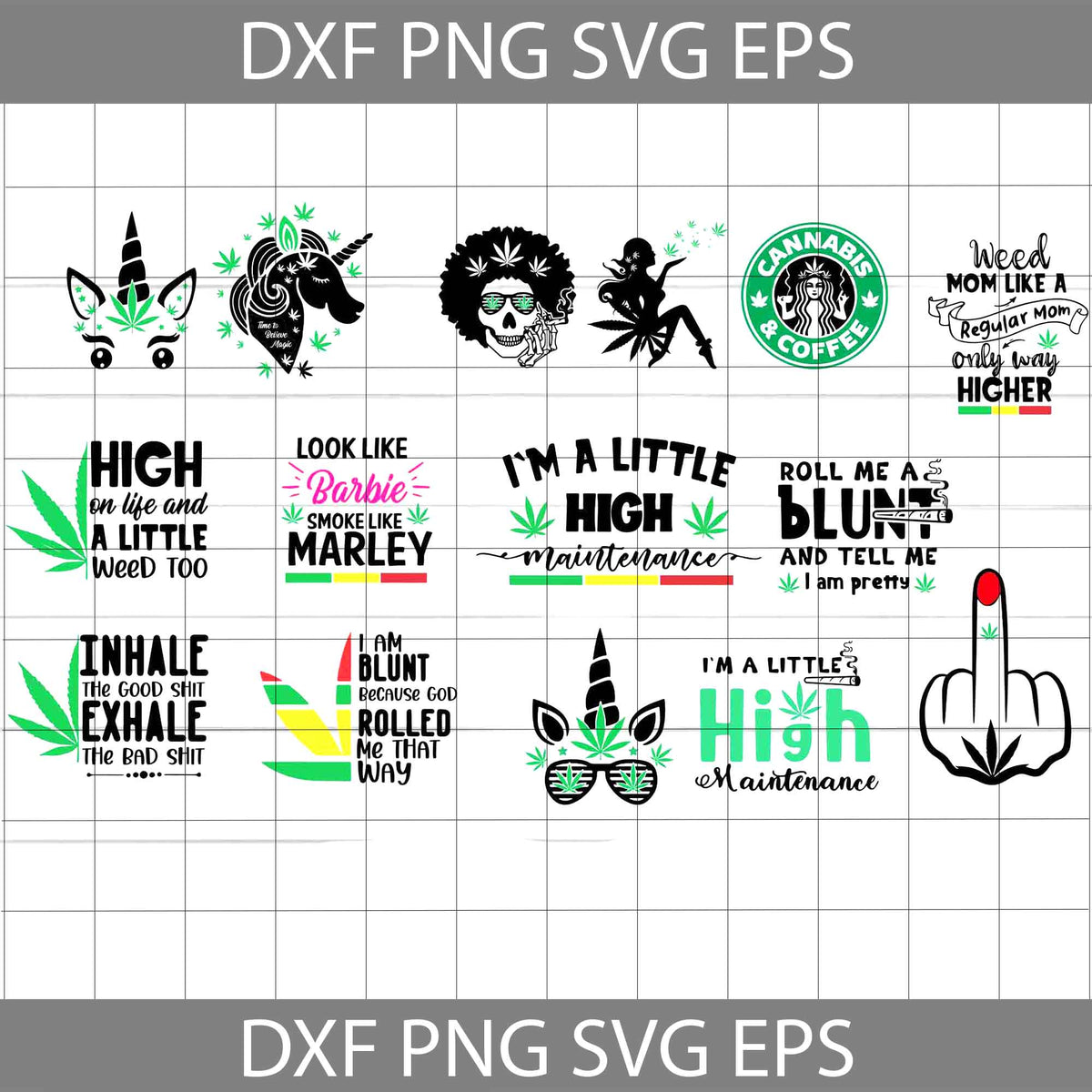 Weed Svg, Cannabis coffee svg, Get High svg, Marijuana svg,cricut file ...