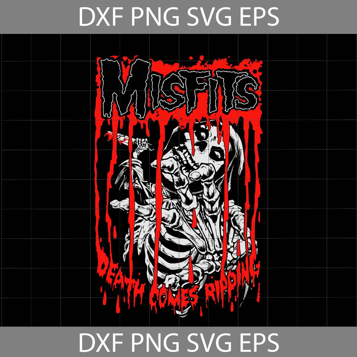 Misfits svg, Death Comes Ripping Svg, Death svg, Halloween Svg ...