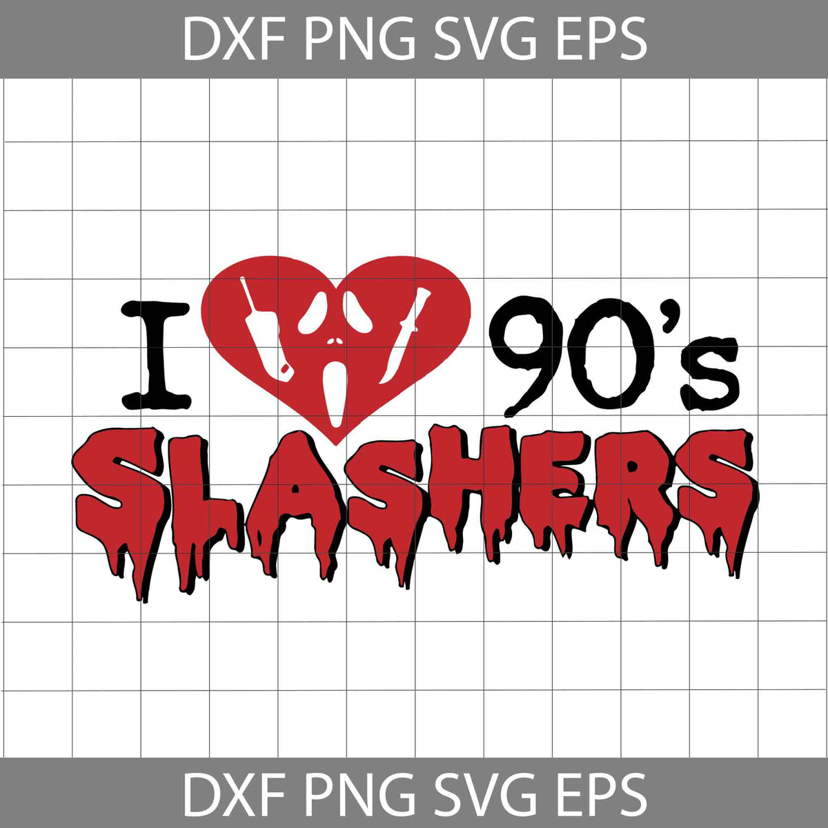 90s Slasher Lover Svg, Halloween Svg, Halloween gift SVg, cricut file ...