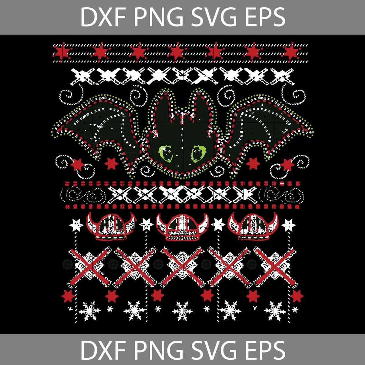 Toothless Svg, Cartoon Svg, Ugly Christmas Svg, Christmas Svg, Cricut ...