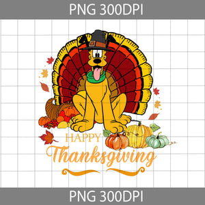 Happy Thanksgiving Png, Pluto Png, Thanksgiving Png, Png Images 300dpi ...