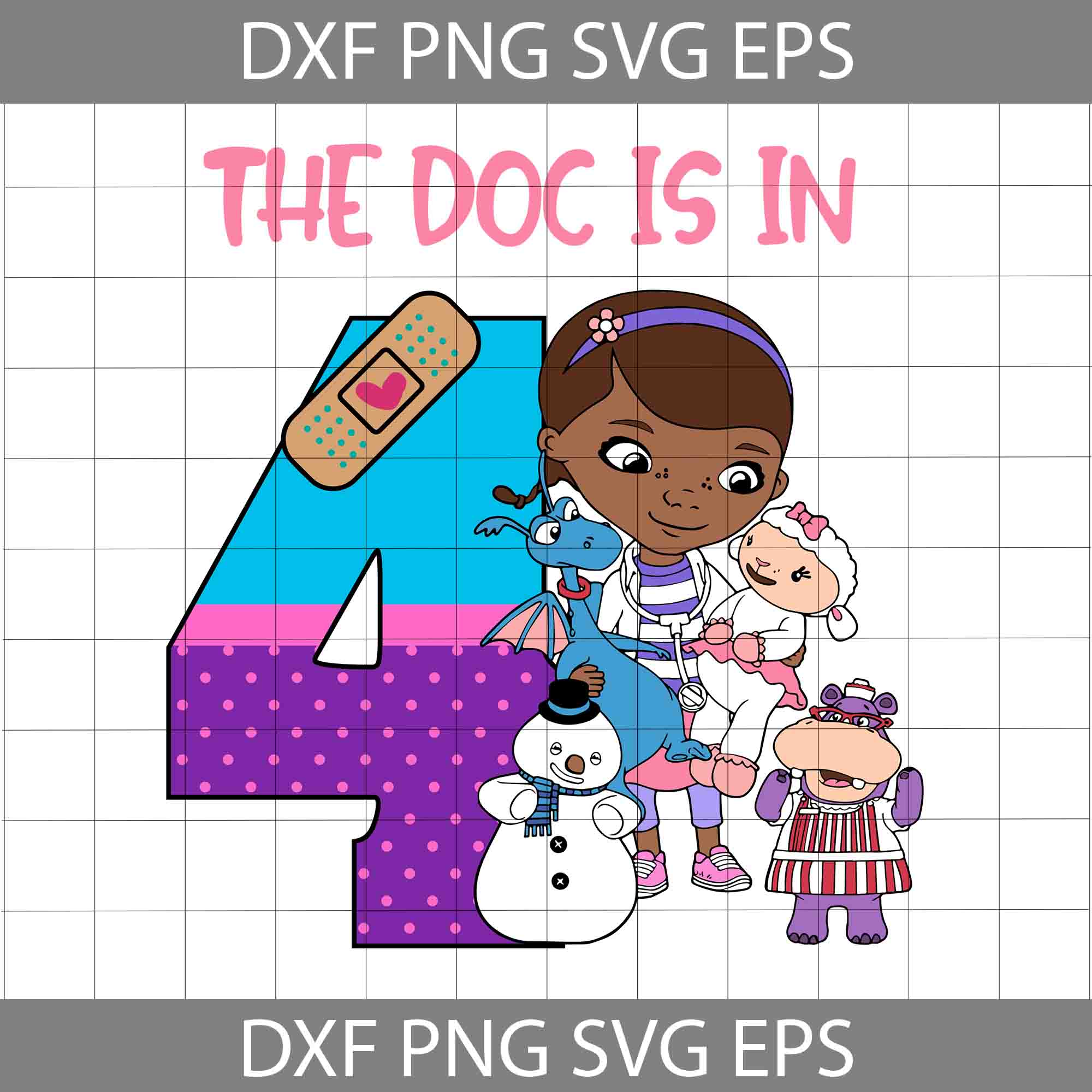 Doc Mcstuffins Birthday Clipart