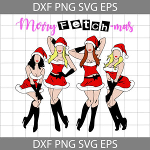 Mean Girls Merry Fetchmas SVG, Mean Girls Svg, Christmas Svg, Cricut ...