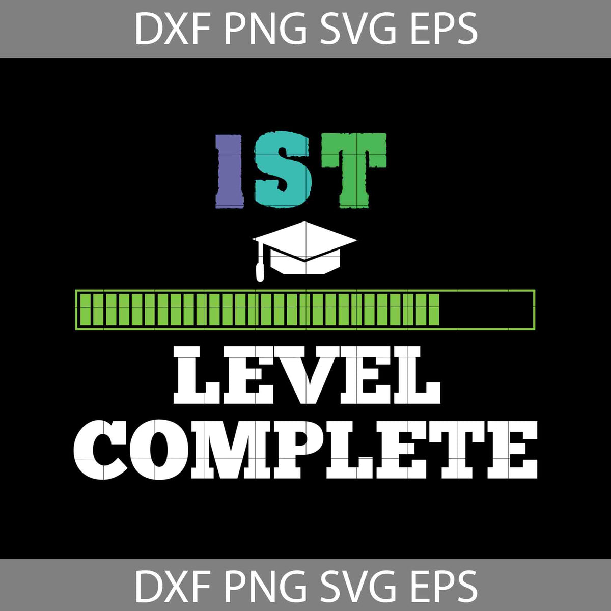 1st Level Complete Svg, Back To School Svg, Cricut file, Clipart, Svg ...